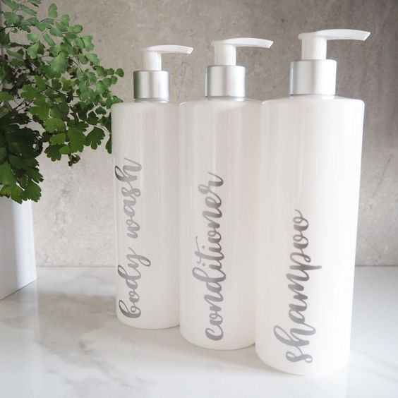 CFS589 Shampoo Soap Bathroom Stiker Sticker Vinyl Decal | Shopee ...
