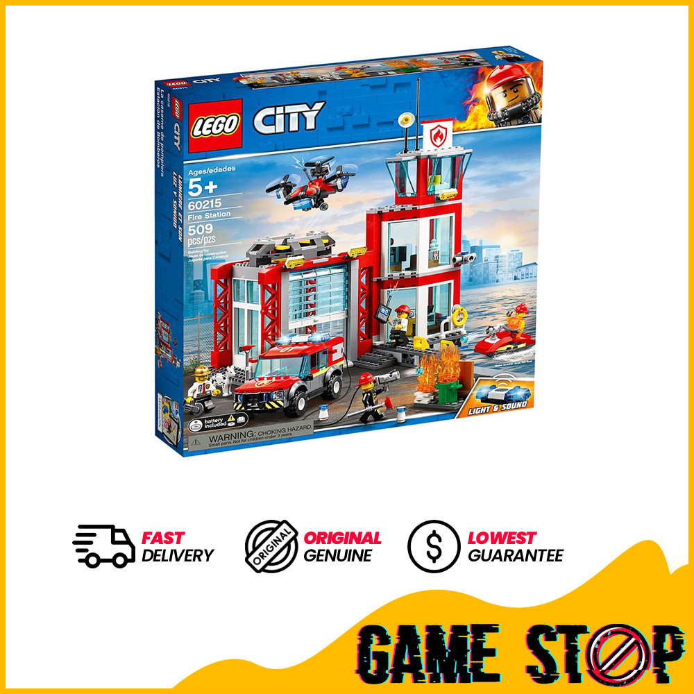 Lego 60215 Fire Station | Shopee Philippines