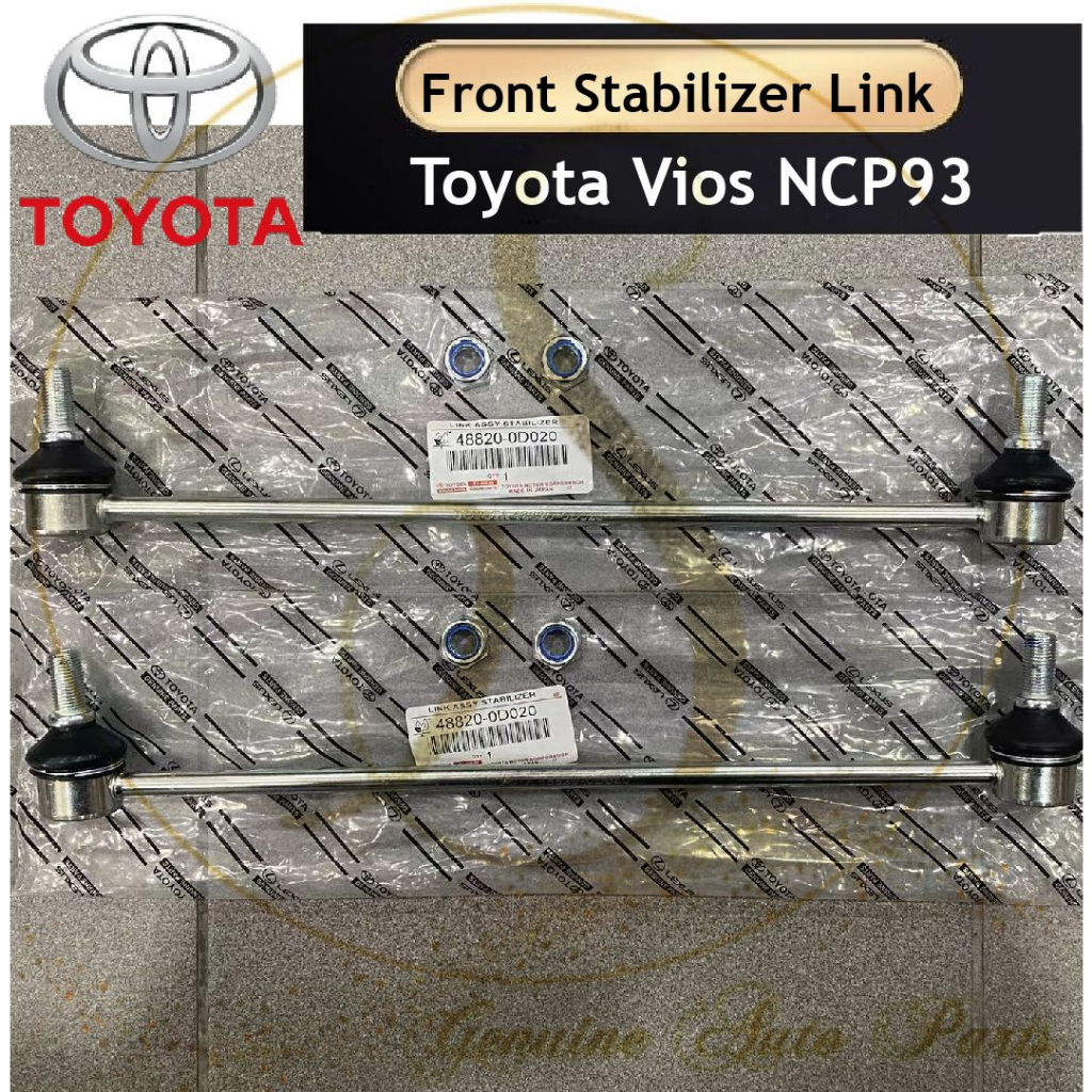 TOYOTA VIOS NCP93 STABILIZER LINK ABSORBER LINK FRONT 48820-0D020 ...