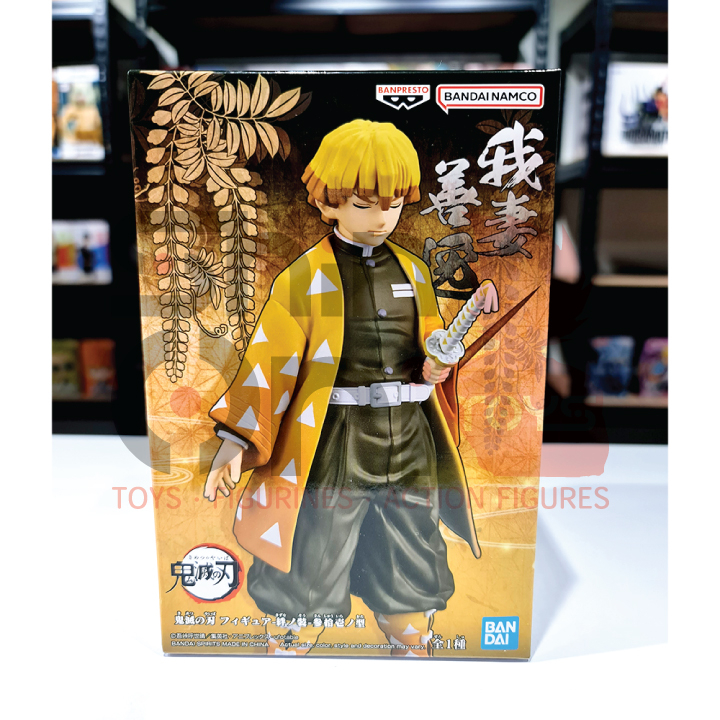 Banpresto Zenitsu Agatsuma Demon Slayer Kimetsu No Yaiba Figure Vol 31 ...