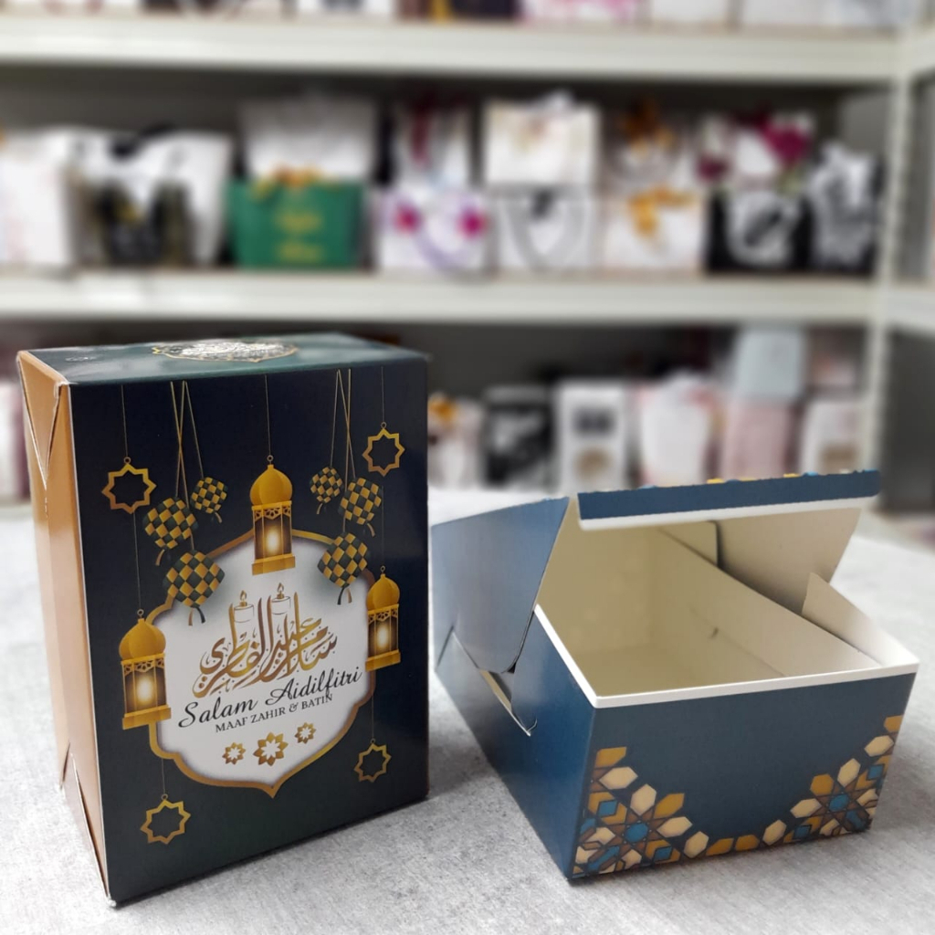 1PCS KOTAK RAYA / RAMADHAN KAREEM BOX / RAMADHAN RAYA BOX / KURMA BOX ...
