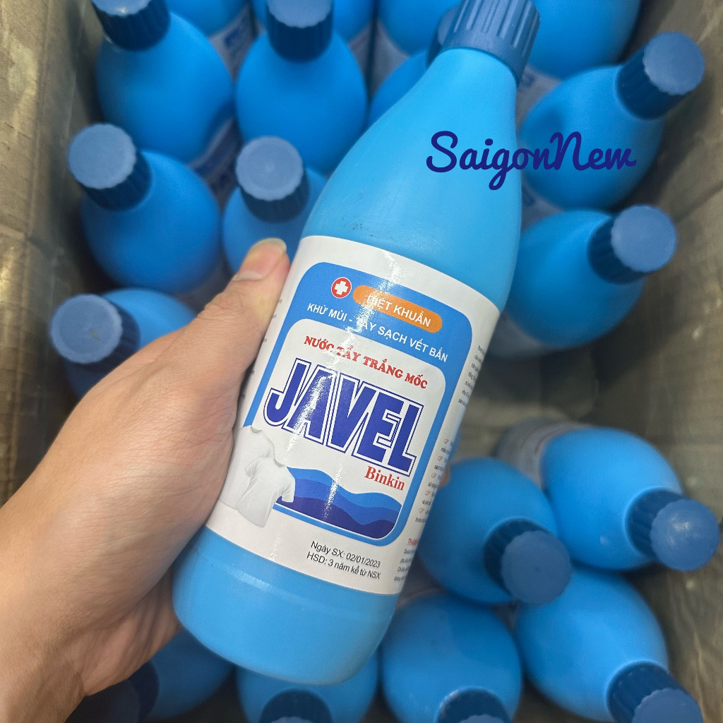 Nuoc Tay Trang Quan Ao Javel 500ml - Javel Bleach Lotion | Shopee ...
