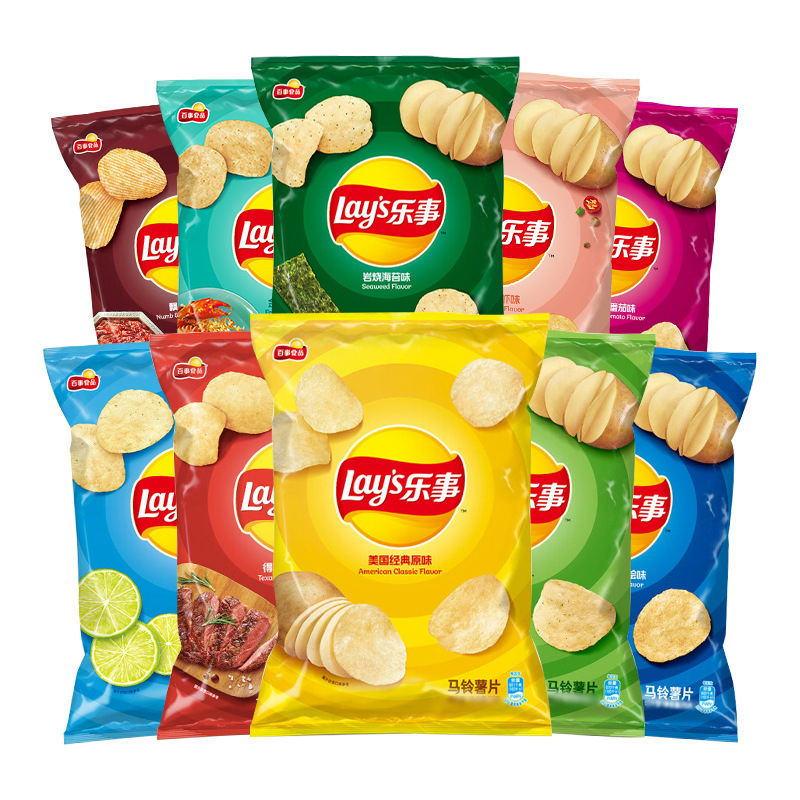 Lay's Potato Chips 70g Stir-Fried Crab Flavor Octopus Ball Original ...