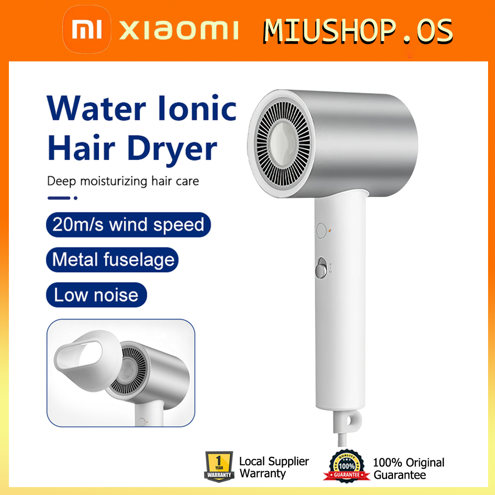 Xiaomi Water Ionizing Hair Dryer H500 1800W with Double Water Ion ...
