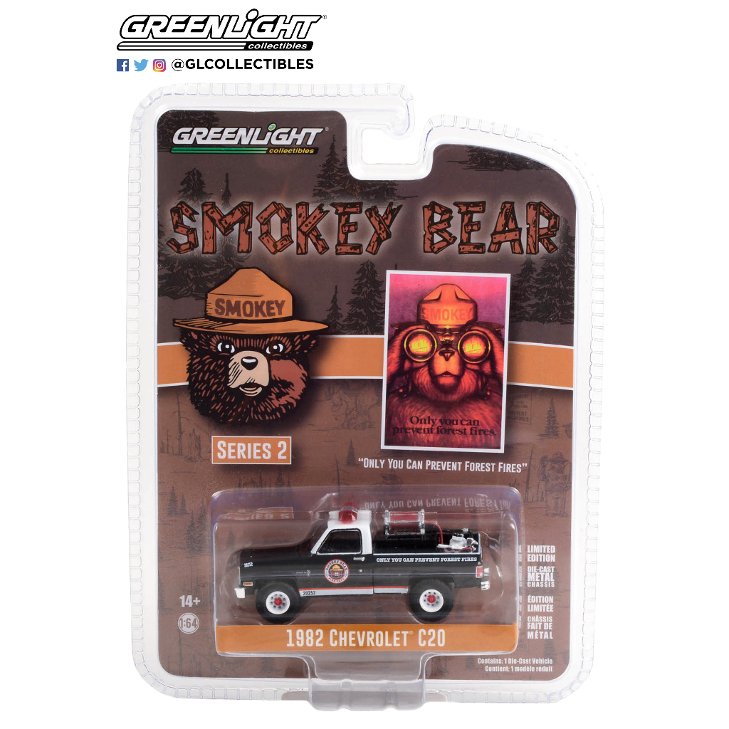 Greenlight Collectibles 1982 Chevrolet C20 Custom with Fire Equipment ...