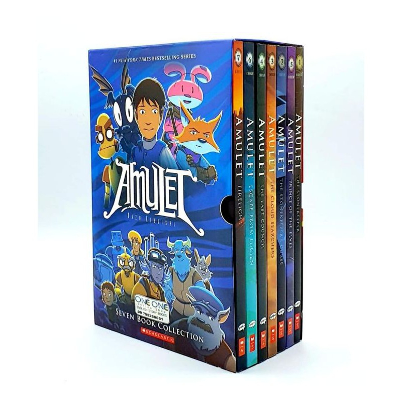 Amulet Comic Series (Box Set of 7 books, Full Colour) | Shopee Philippines