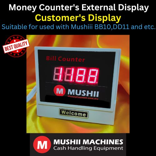 External Display for Money Counter Counting Machine. Bill Counter ...