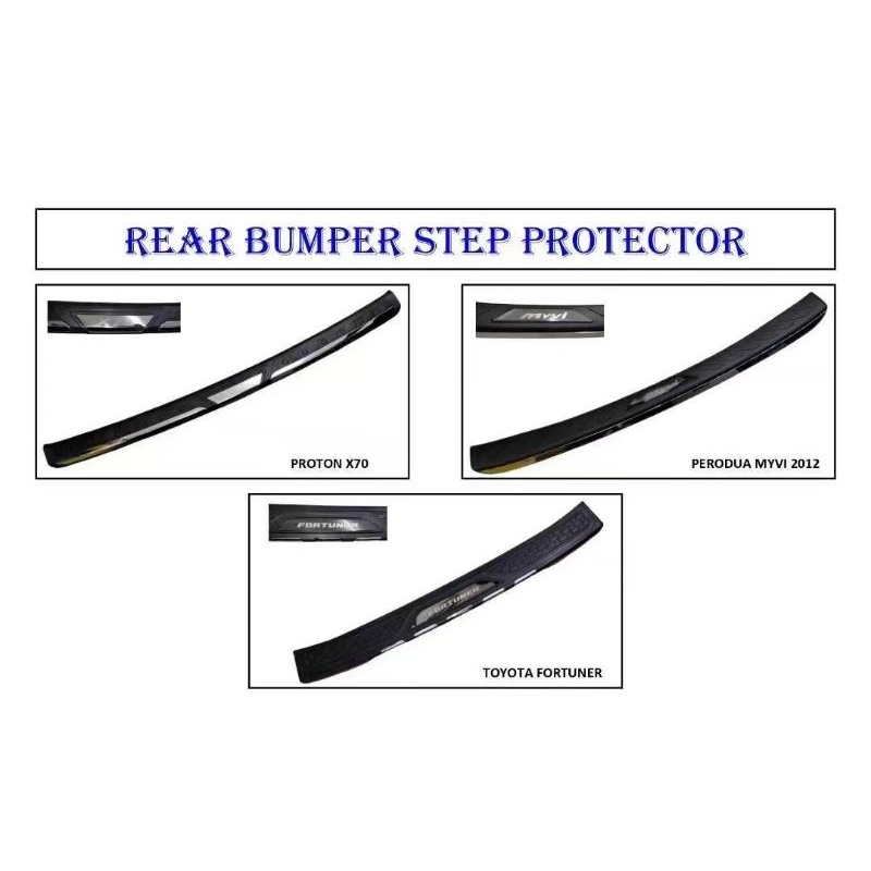Proton X70 rear bumper step protector rear bumper guard | Shopee ...