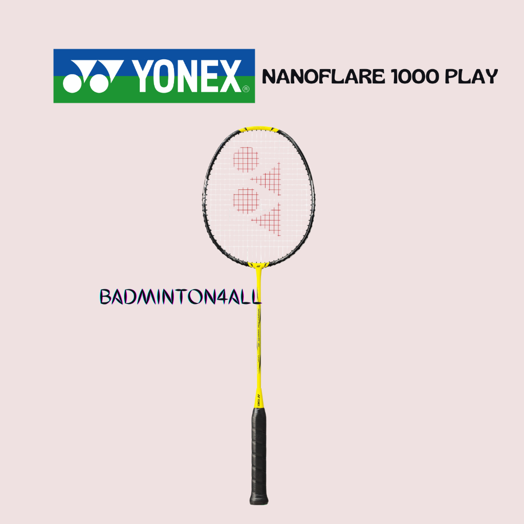 YONEX NANOFLARE 1000 PLAY BADMINTON RACKET | Shopee Philippines