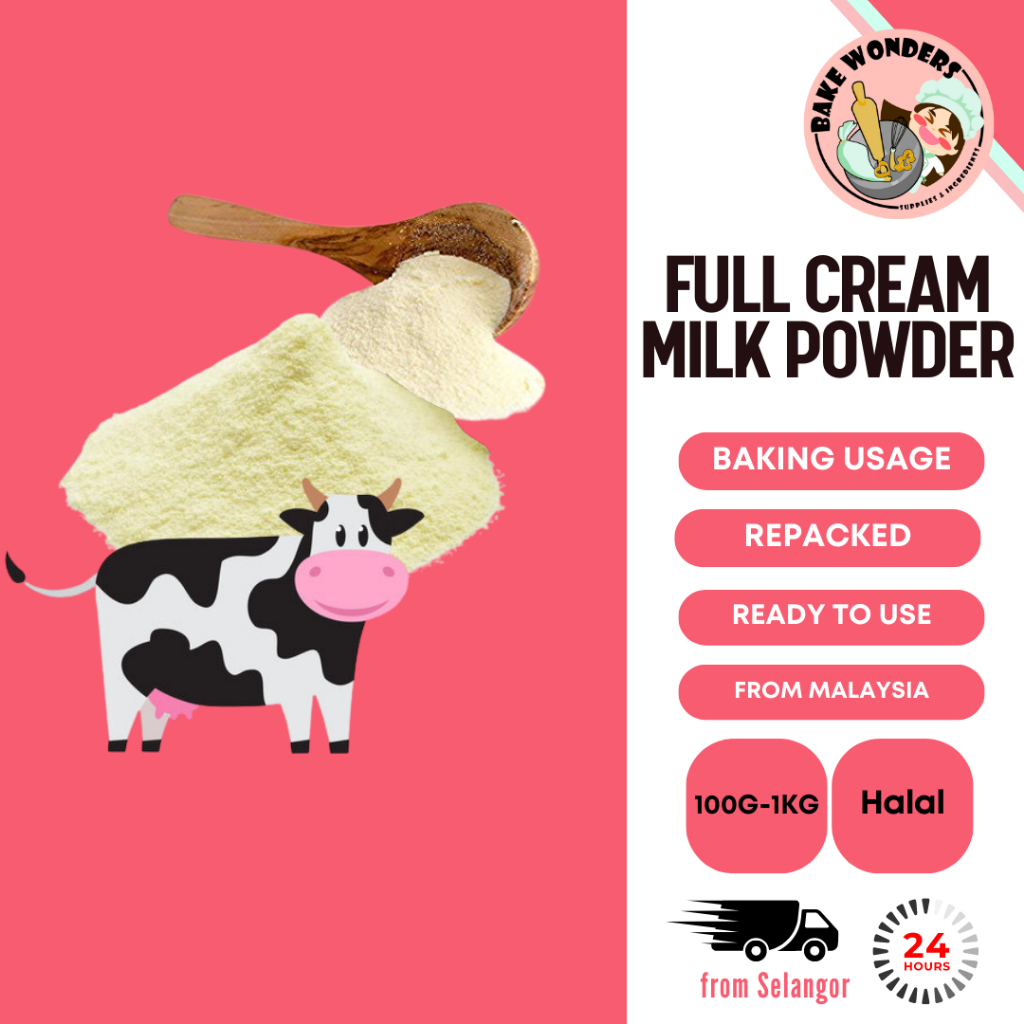 Full Cream Milk Powder/ Tepung Susu/ 全脂奶粉/ Milk For Baking/ Baking Milk ...