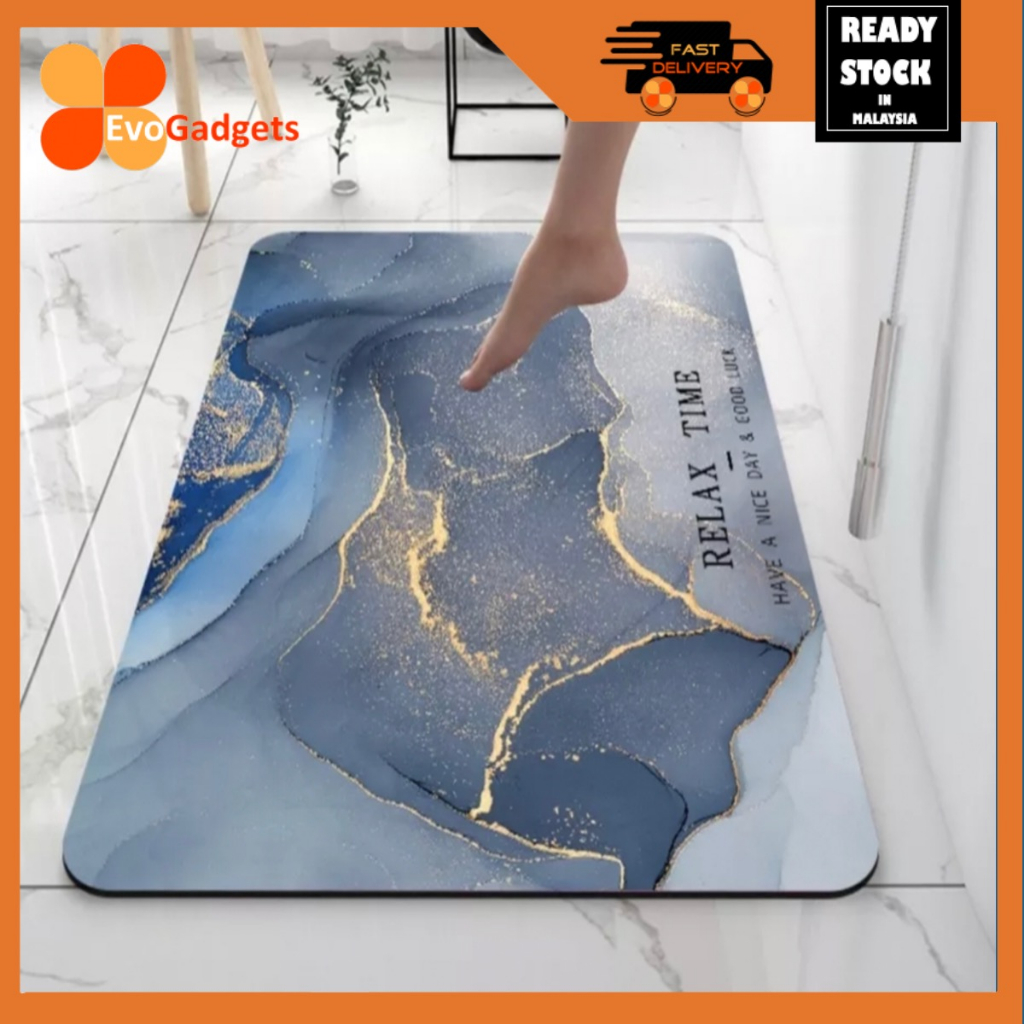 Non-Slip Quick Dry Bathroom Absorbent Floor Mat - High Quality, Fast ...