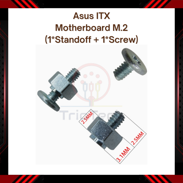 1Set M.2 SSD Column + Screw for Asus Gigabyte Msi ITX Motherboard Sata ...