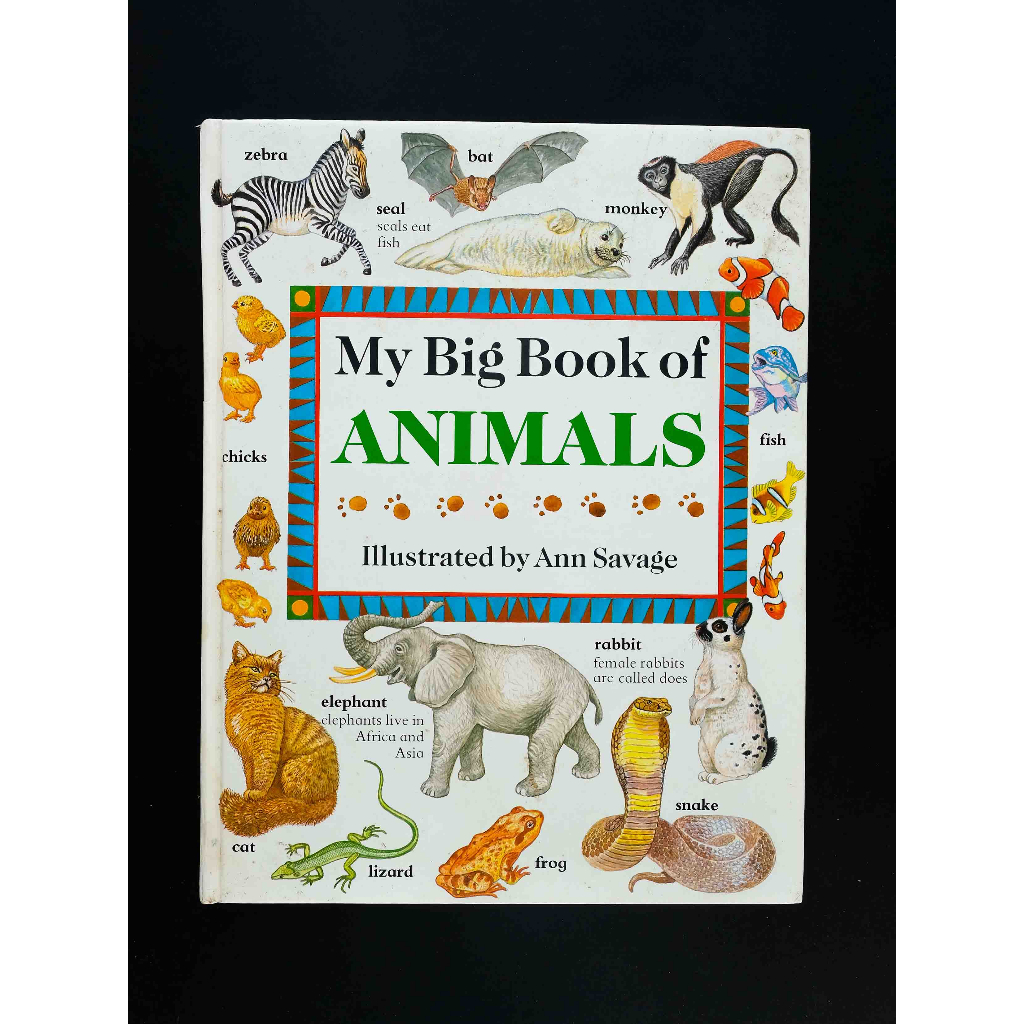 My Big Book of Animals USED | Shopee Philippines