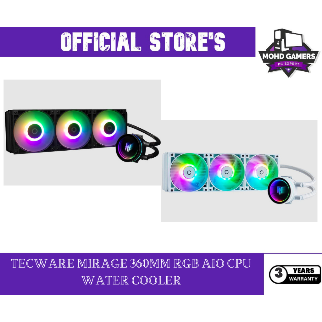 TECWARE MIRAGE 360 AIO 360MM CPU COOLER | Shopee Philippines