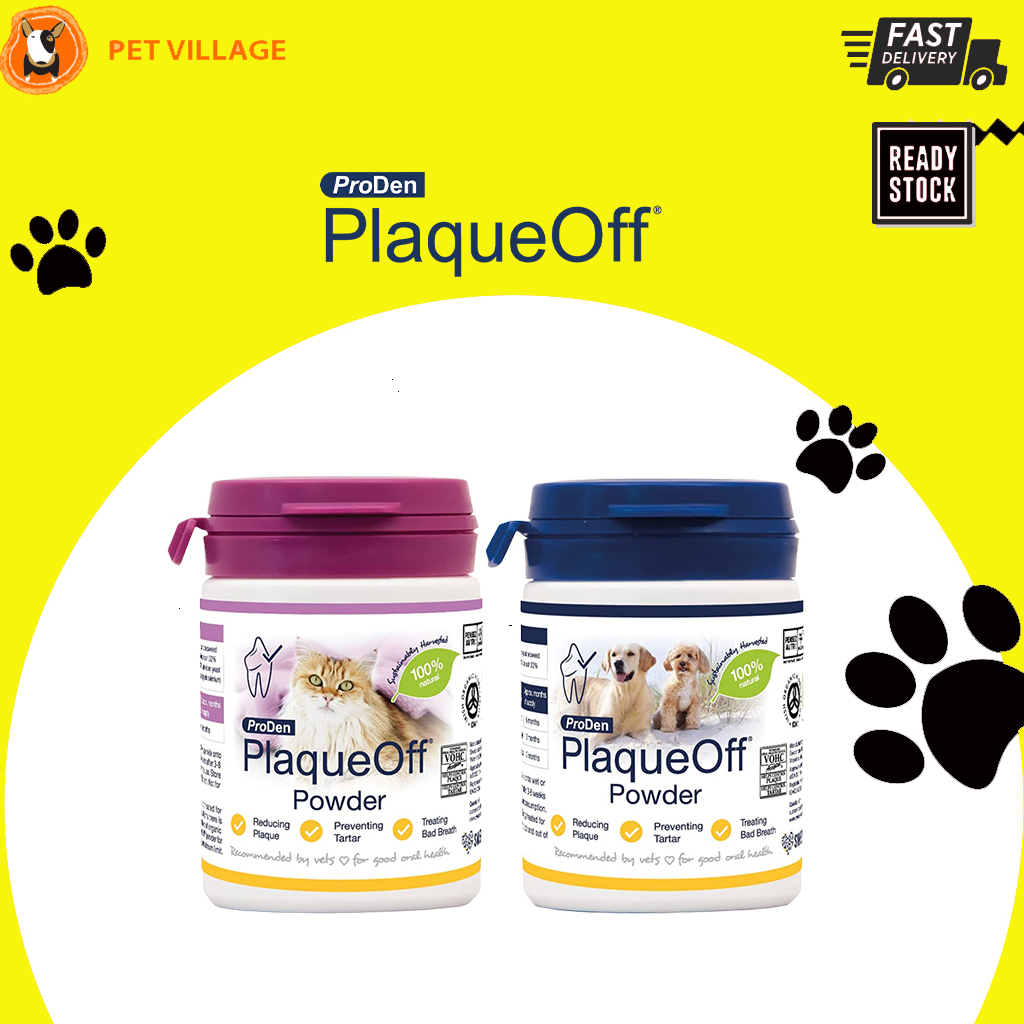 PRODEN Plaque Off Powder For Cats & Dogs 40G | Shopee Philippines
