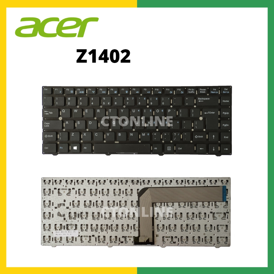 Acer Aspire One 14 Z1401 Z1402 One L1410 Laptop Keyboard | Shopee Philippines