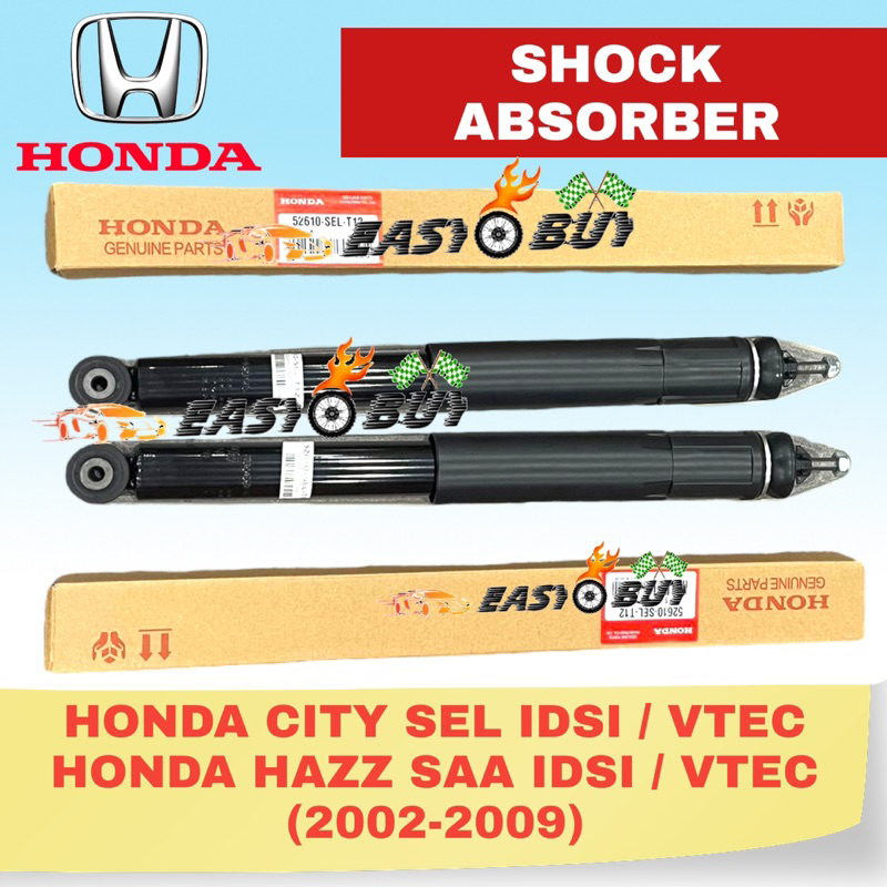 HONDA REAR BELAKANG SHOCK ABSORBER HONDA CITY SEL IDSI / VTEC , JAZZ SAA IDSI / VTEC V-TEC 2002 ...