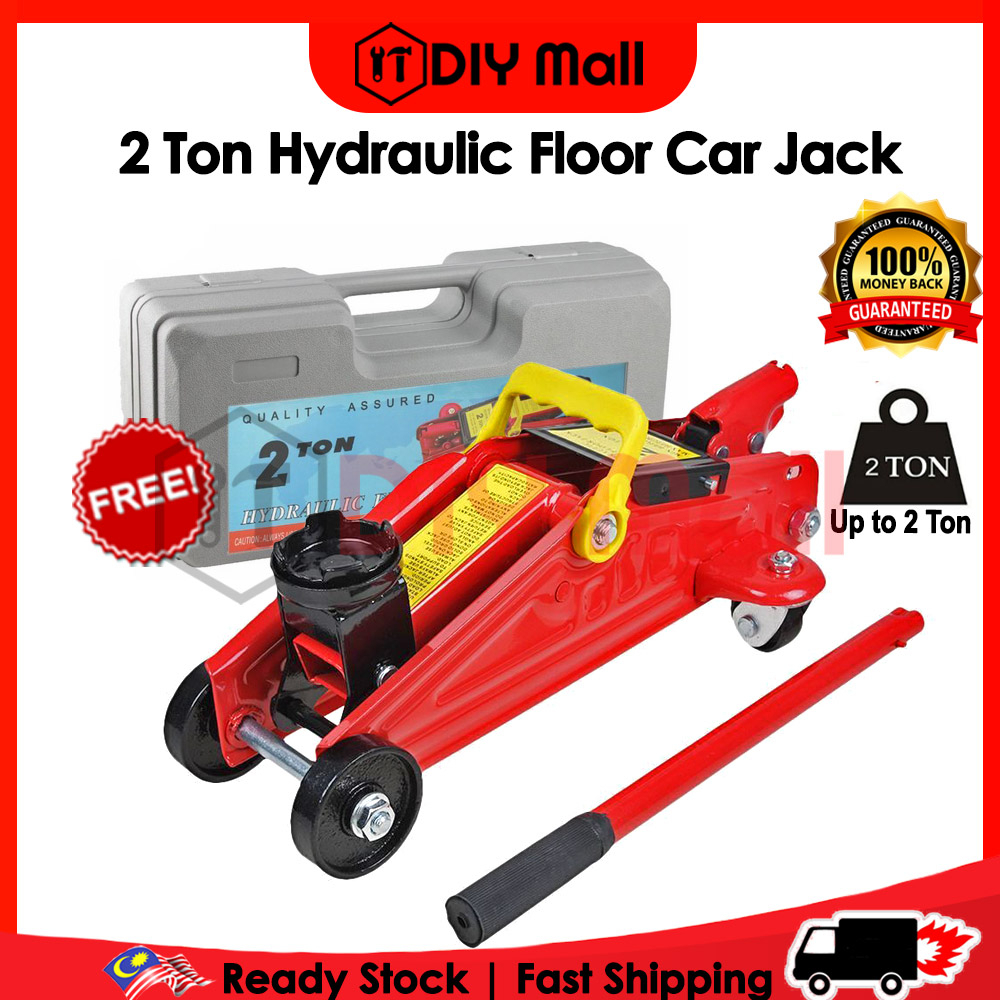DIYMALL 2 Ton Hydraulic Floor Jack Wtih Box Car Jack Car Lifting ...