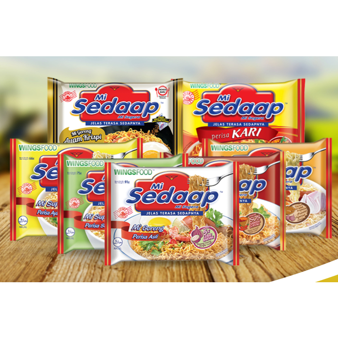 Combo Pack Mi Sedap Mi Goreng / Fried Instant Noodle Mi Sedap | Shopee ...