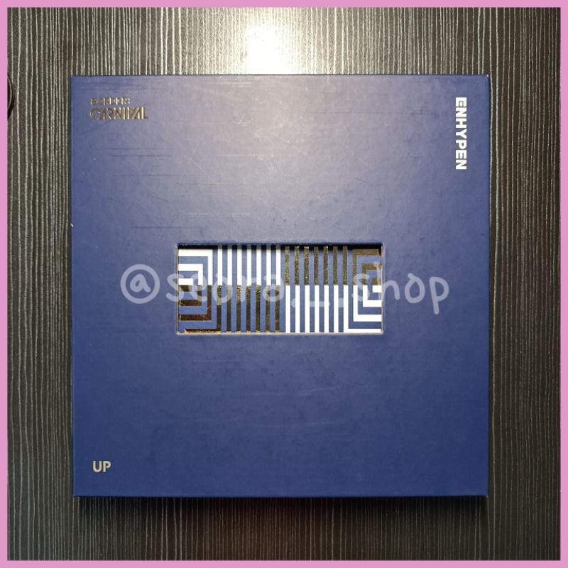 Enhypen Border Carnival Up version Folded Poster Ni-ki Photocard ...