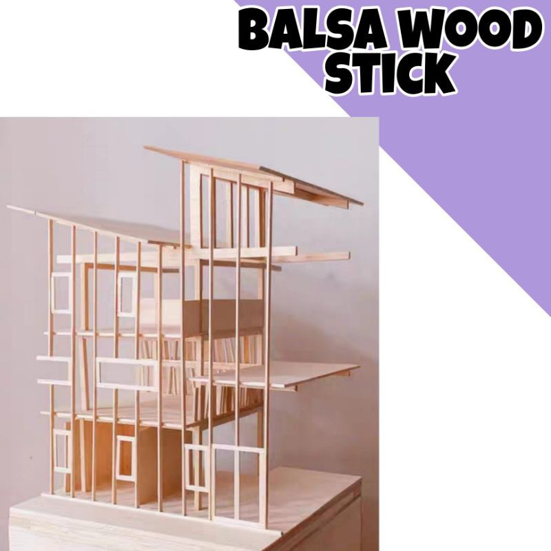 Balsa Wood Sheet (1 pcs) | Shopee Philippines