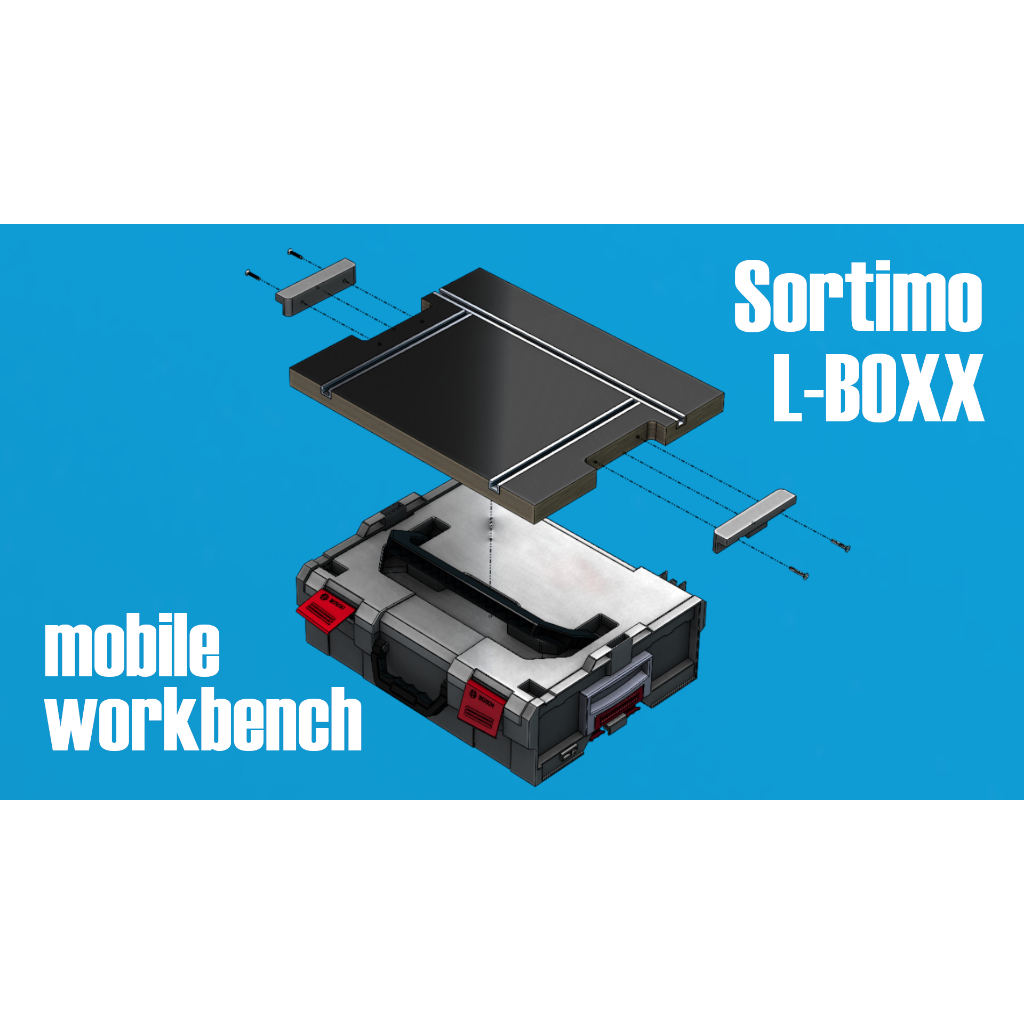 Bosch L-BOXX Mobile Work Bench Holder (Wall Mounted) | Shopee Philippines