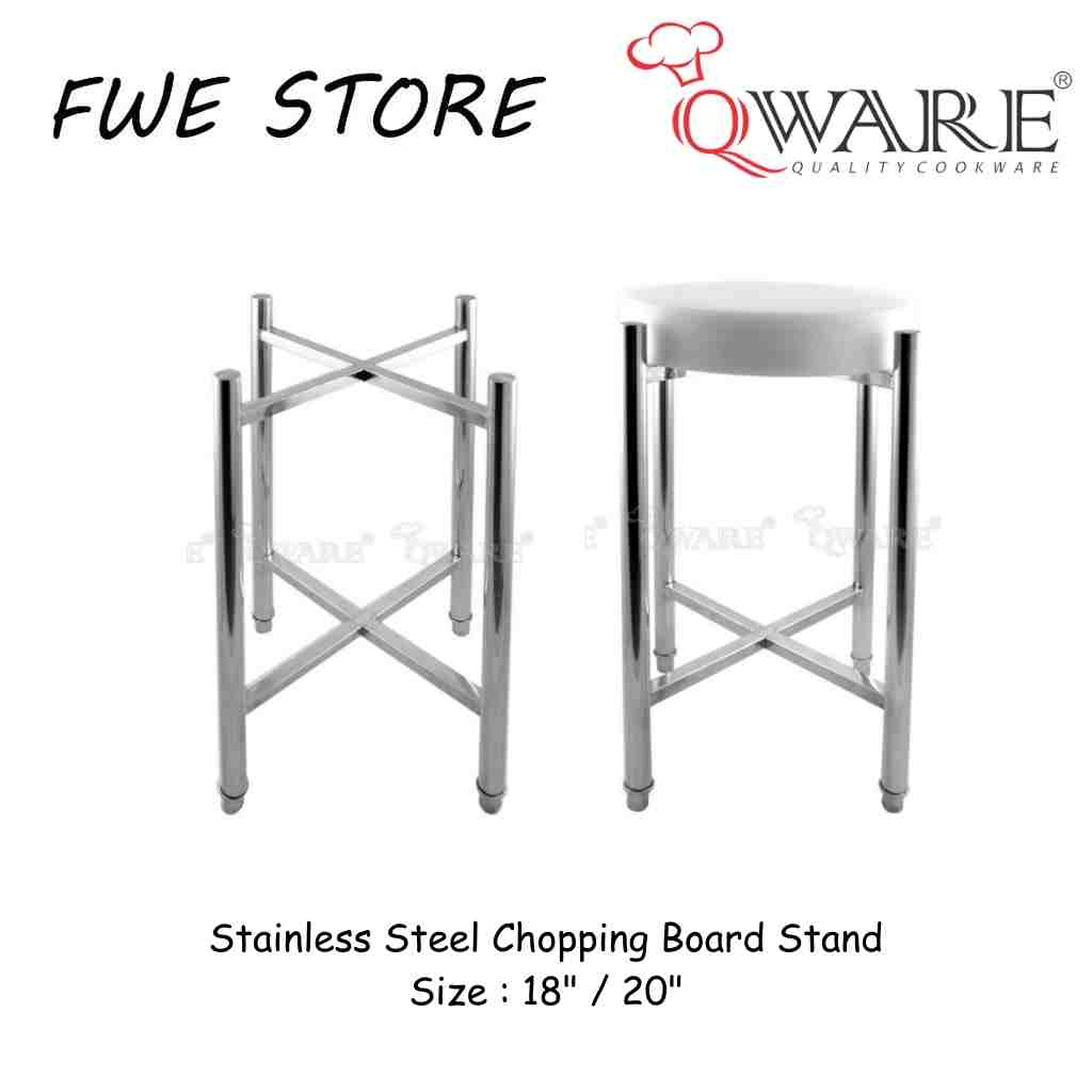 Qware Stainless Steel Chopping Board Stand (18" / 20") | Shopee Philippines