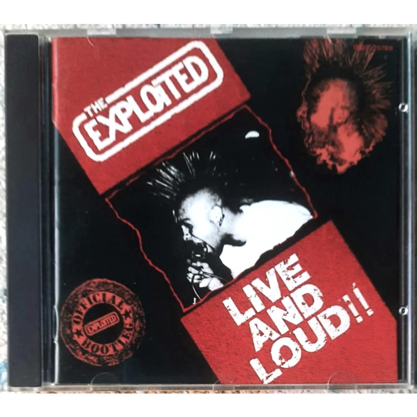 The Exploited – Live And Loud!! TECP-25789 (Japanese Used CD) | Shopee ...