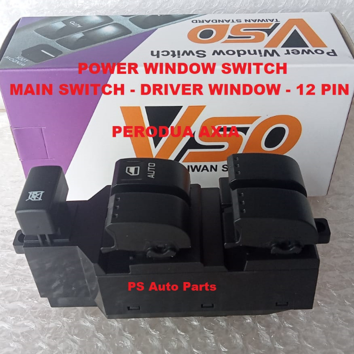 Perodua Axia Power Window Switch Main Control Axia Power Window Switch ...