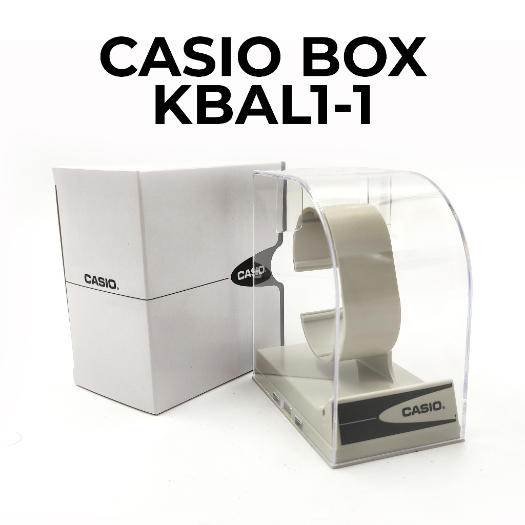 Casio Acrylic Watches Box Stand Box Kotak Akrilik Jam Kotak Jam K-BAL1-1 | Shopee Philippines