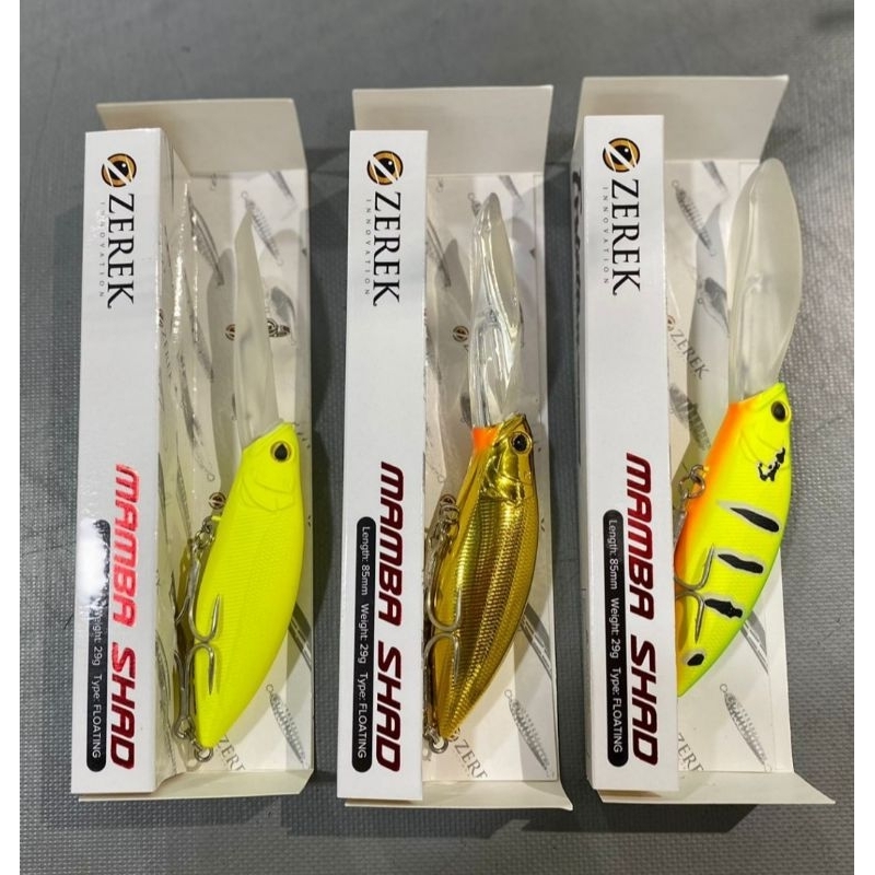 LURE ZEREK MAMBA SHAD 85MM | Shopee Philippines
