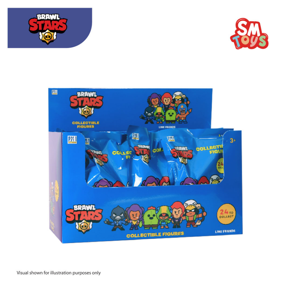 Brawl Stars Collectible Figure Blind Foilbag - Random (1 Pack) | Shopee ...