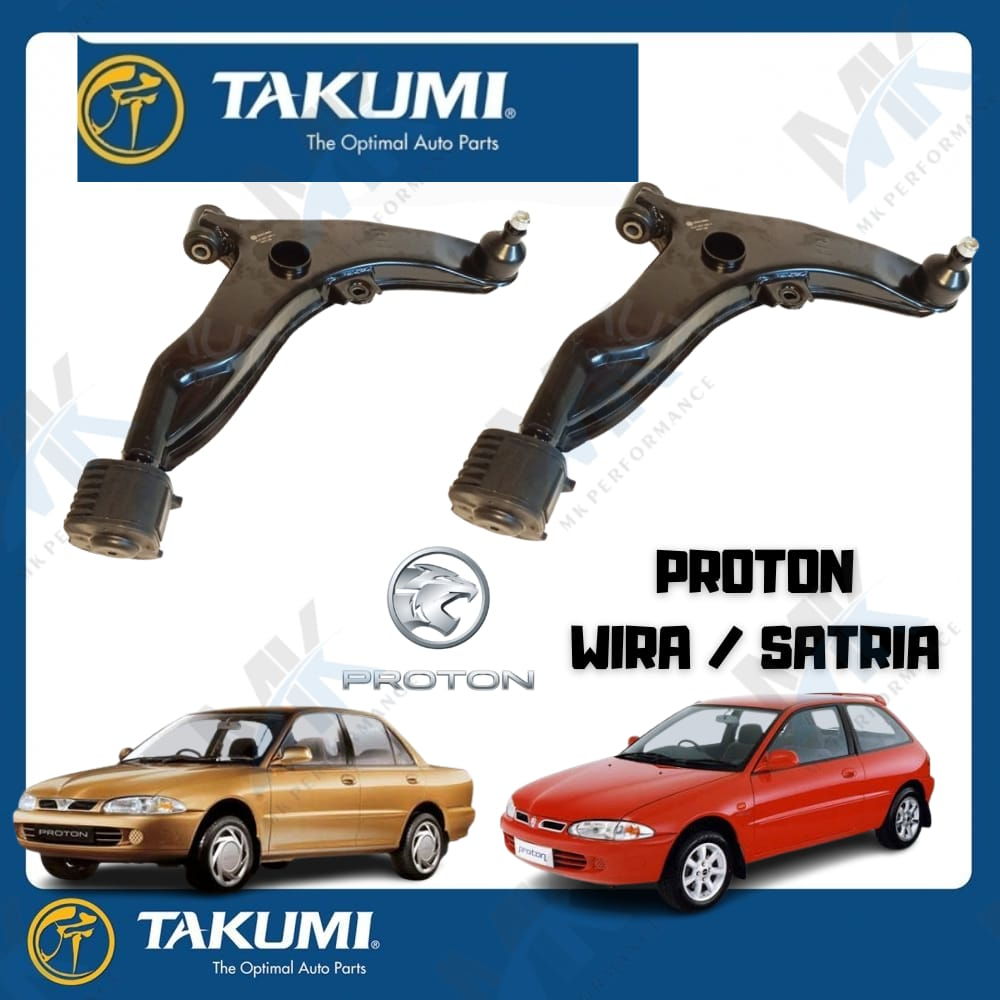 Takumi Lower Arm Proton wira/satria Front(left &right) | Shopee Philippines