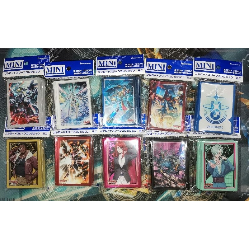 [TCG Supply][VG Sleeve] Cardfight Vanguard Bushiroad Mini Sleeve ...