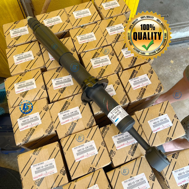 Toyota Toyota Hilux Vigo Kun25 Kun26 Fortuner Front Rear Absorber Depan ...