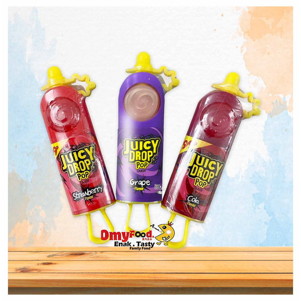 26g Juicy Drop Pop Candy Random Flavor [OmyFood] | Shopee Philippines