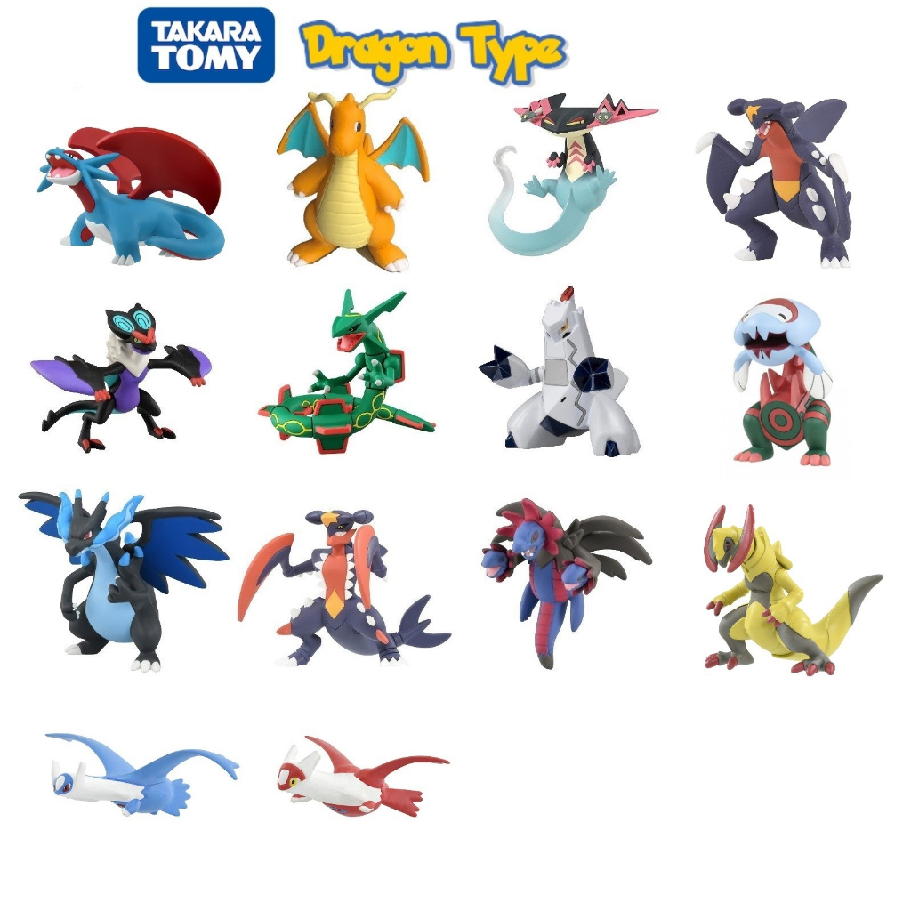 Takara Tomy Pokemon Moncolle Ex 3D 4.5cm Pokemon Action Figure Pokemon ...
