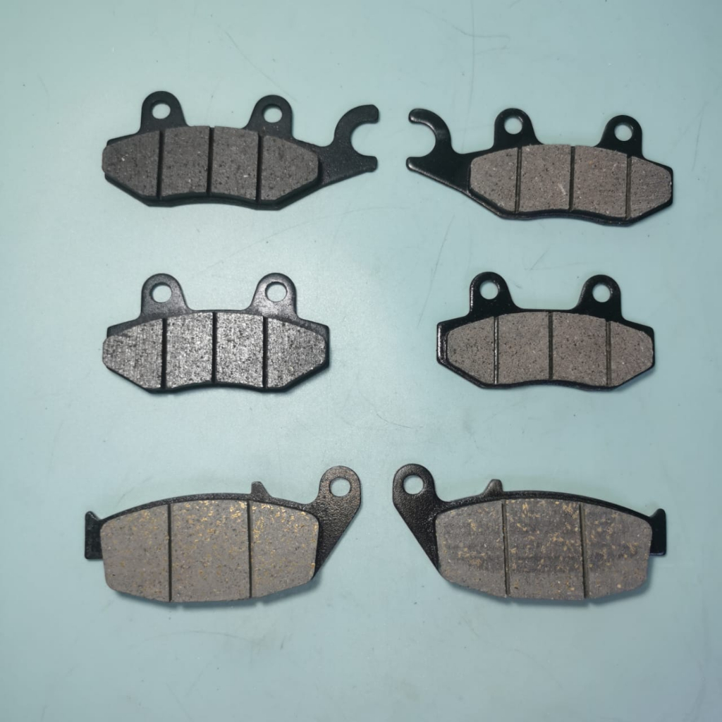 Gpx Legend 250 Twin Disc Brake Pad Set Front Rear Set