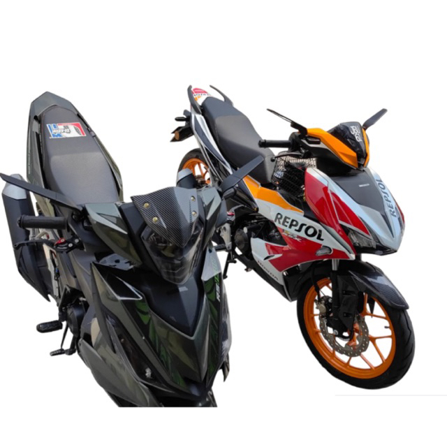 HONDA SIDE MIRROR WINGLET RS150 RSX150 SIDE MIRROR WINGLET WINNER X ...