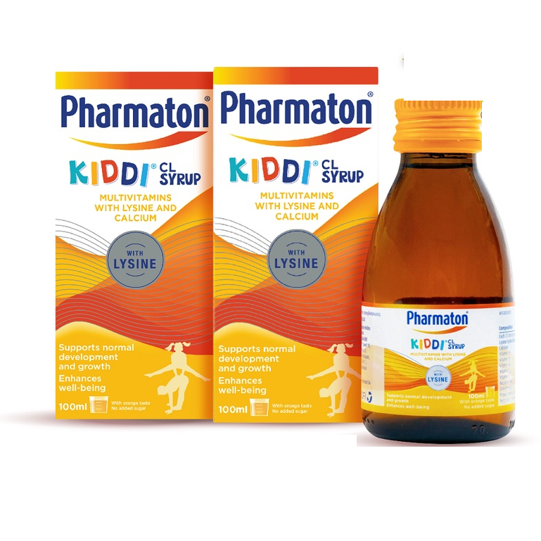 Pharmaton Kiddi Syrup (100ml x 2) (Exp Date: 10/2024) | Shopee Philippines