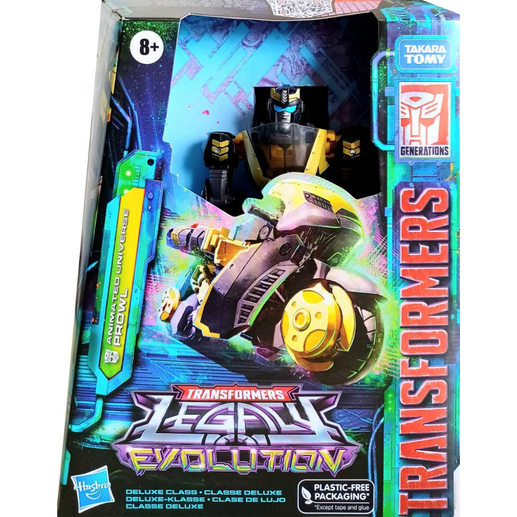 Hasbro Transformers Legacy Evolution Deluxe Animated Prowl MISB | Shopee Philippines