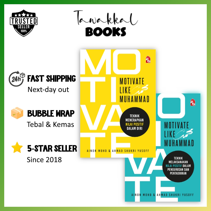 [2 Books] COMBO: Motivate Like Muhammad Series - Positive Values in ...