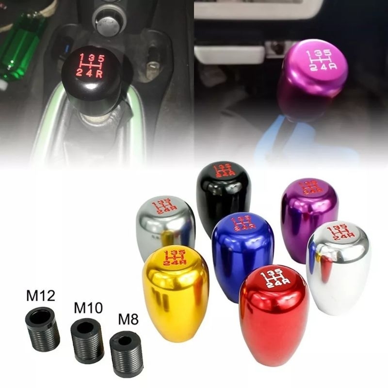 Tombol gear manual Car Manual Gear Knob Type R Mini Alloy shift kereta ...