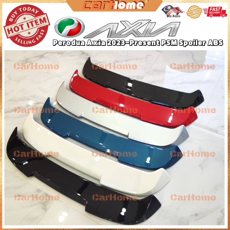 Perodua Axia 2023 Spoiler Ducktail Spoiler PSM Duck Tail Rear Spoiler ...