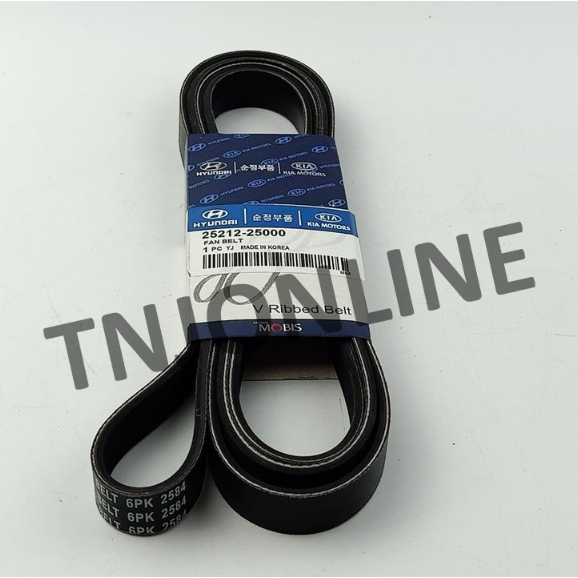 FAN BELT-HYUNDAI SONATA 6,OPTIMA (25212-25000) (6PK2584) | Shopee ...