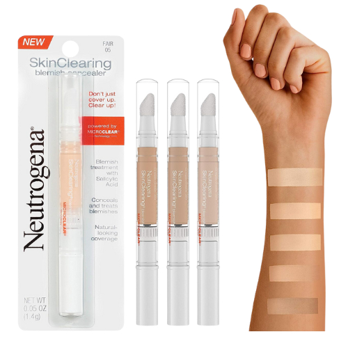 Neutrogena SkinClearing Blemish Concealer Face Makeup with Salicylic ...