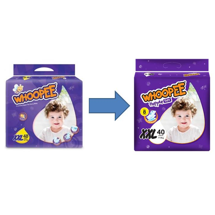Whoopee Tape Mega XXL40 (4 Packs/cartoon) | Shopee Philippines