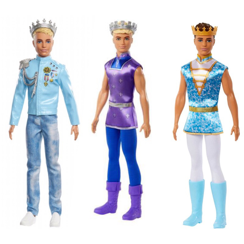 Barbie Ken Royal Prince Charming Doll Mattel Princess adventure ...