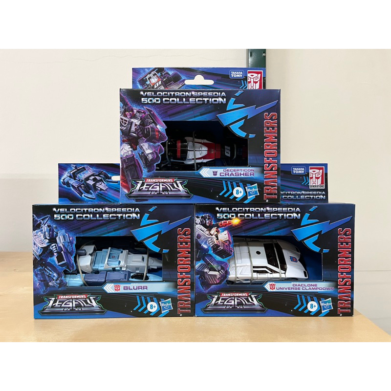 Transformers Legacy Velocitron Speedia 500 Collection Deluxe Crasher ...