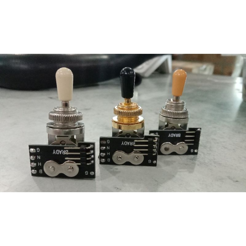 Epiphone LP 3 Way Toggle Switches(Quick Connector) | Shopee Philippines